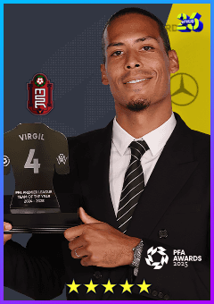 Virgil van Dijk — 85 OVR | eFHUB