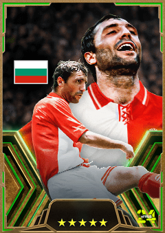Hristo Stoichkov — 84 OVR | eFHUB